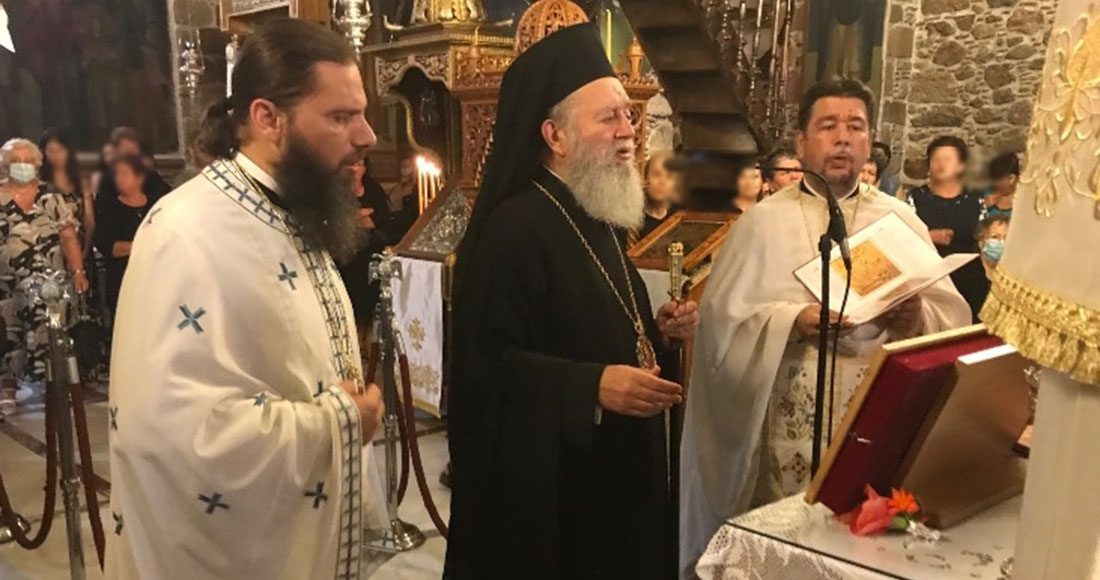 Ο Μητροπολίτης Χαλκίδος στην πληγείσα περιοχή του Βασιλικού - Eviaportal.gr