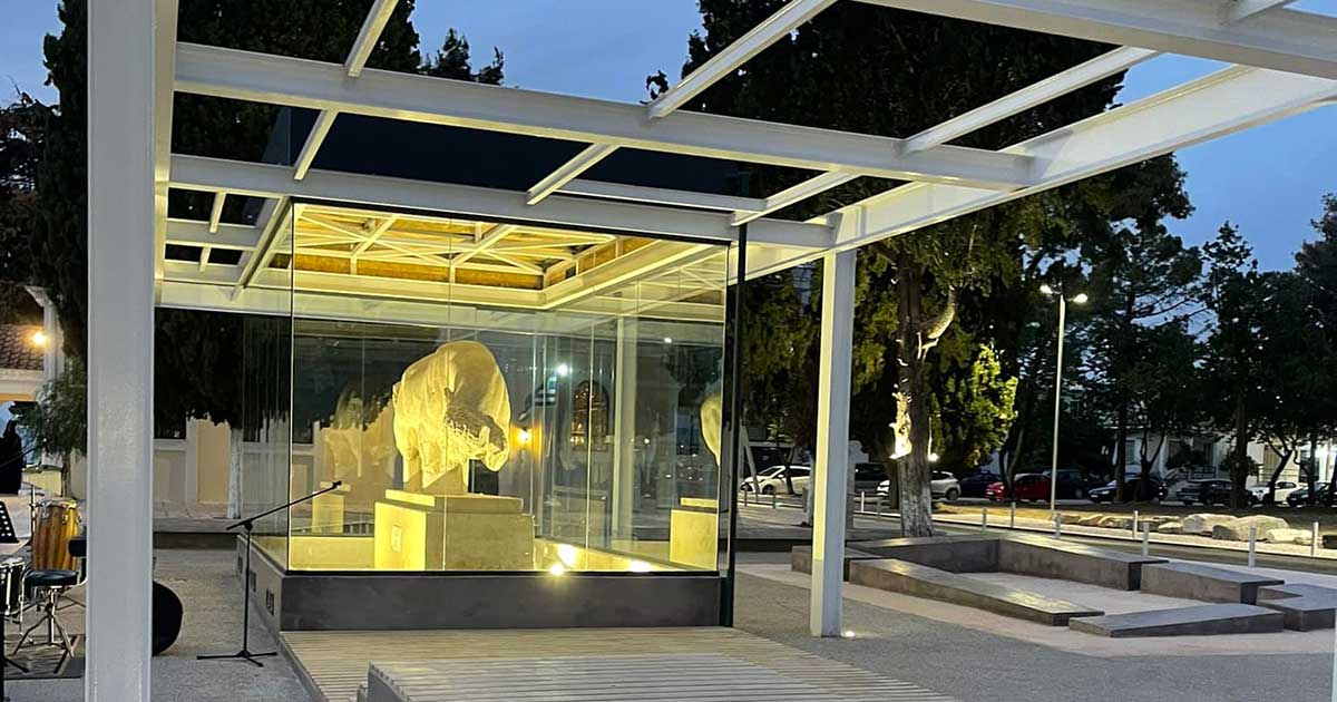Ολοκληρώθηκε το έργο διαμόρφωσης του περιβάλλοντα χώρου «Ταύρου Ωρεών ...