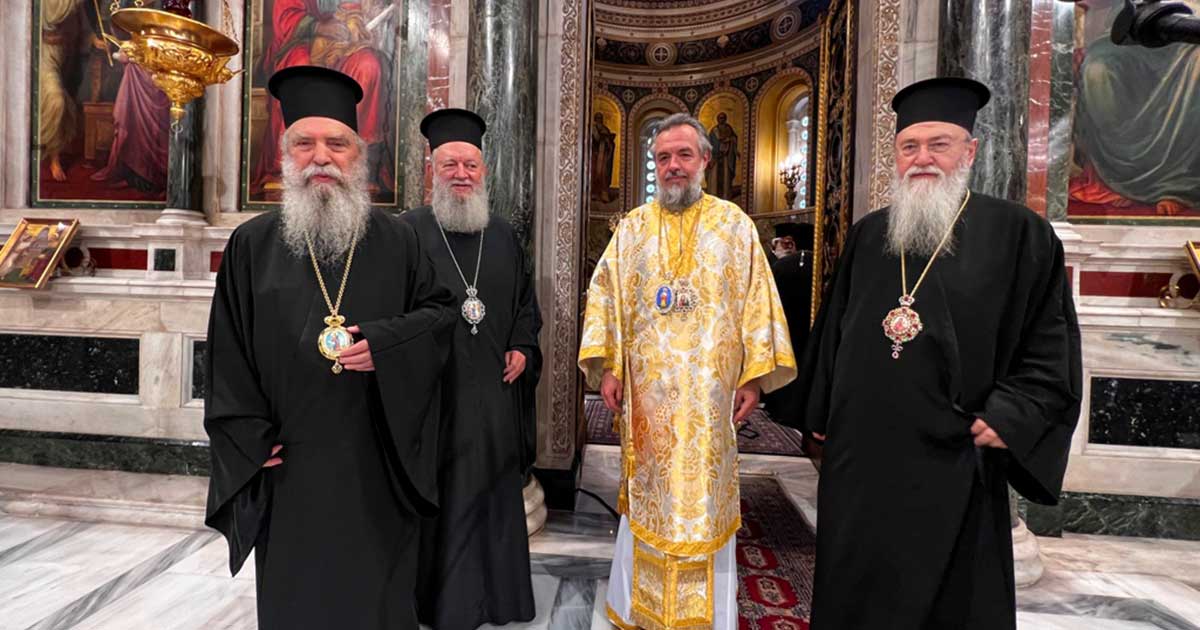 Πλήθος κόσμου στην χειροτονία του Μητροπολίτου Γόρτυνος και ...