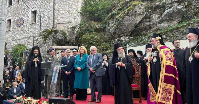 Στην τελετή ενθρόνισης του νέου Μητροπολίτη Γόρτυνος και Μεγαλοπόλεως ο ...
