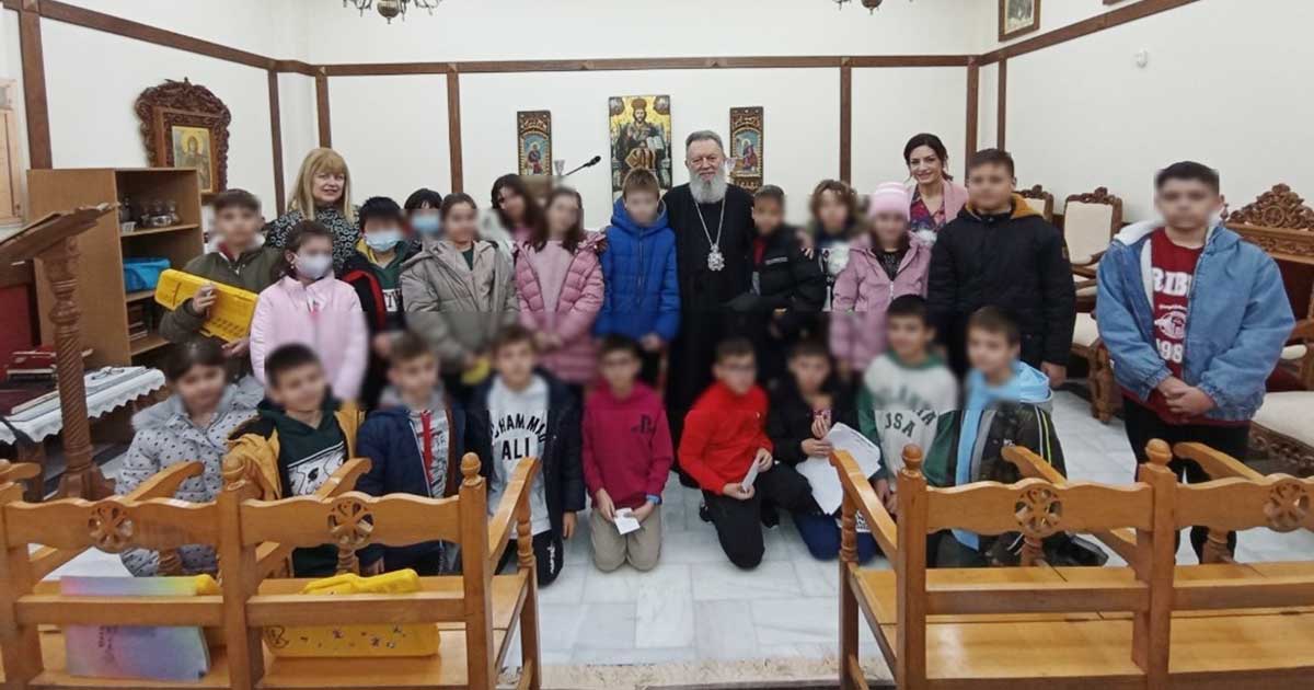 Σχολεία της Χαλκίδας επισκέφθηκε ο Μητροπολίτης Χαλκίδος - Eviaportal.gr