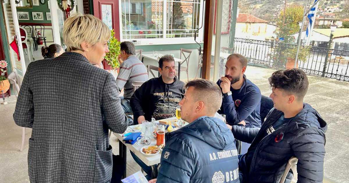 Την Βόρεια Εύβοια επισκέφθηκε η Σοφία Νικολάου - Eviaportal.gr