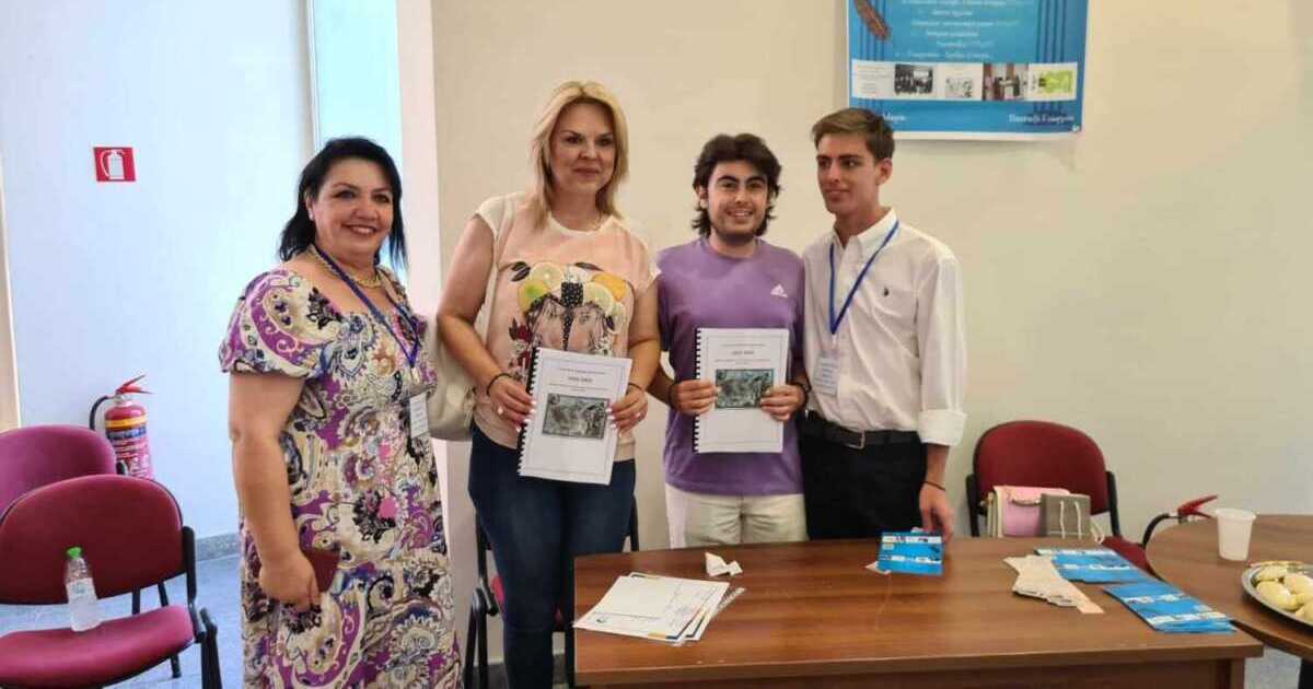 Το 1ο Πρότυπο Γενικό Λύκειο Χαλκίδας παρουσίασε το έργο του για την ...