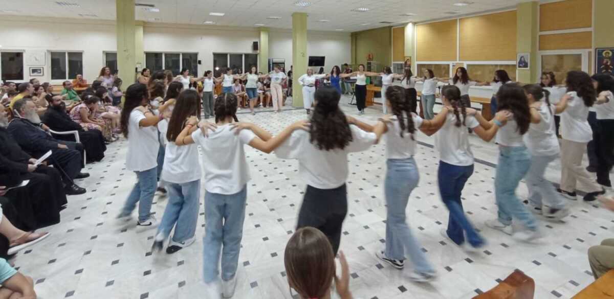 Εορτή λήξης πρώτης περιόδου θηλέων των κατασκηνώσεων της Μητρόπολης ...