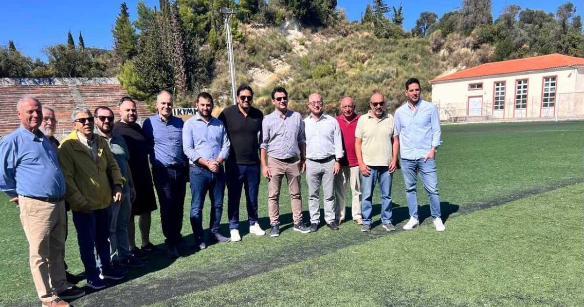 Προγραμματική σύμβαση για την εγκατάσταση χλοοτάπητα στο γήπεδο ...